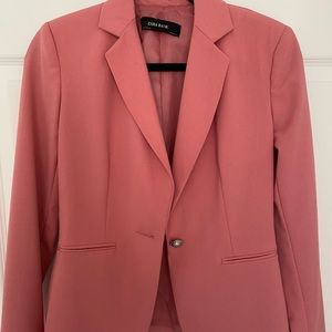 Zara | Jackets & Coats | Zara Pink Blazer | Poshmark